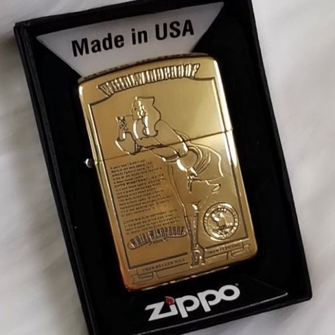 Zippo Vintage Windy Girl High Polish Brass Lighter | Shopee Malaysia