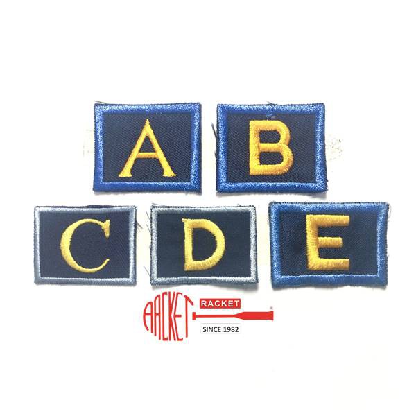 Scouts Alphabet Troop Badges (A, B, C, D & E) or Lencana Abjad Pasukan ...