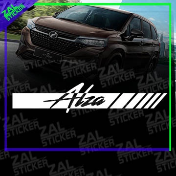 * CAR STICKER PERODUA ALZA 2022 STRIPE (1 SET) LEFT & RIGHT | Shopee ...