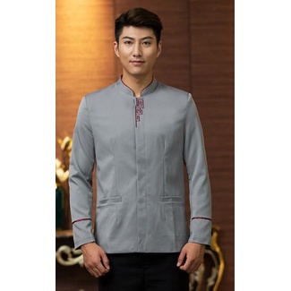 Long Sleeve Restaurant Waiter Uniform for Woman Hotel Food Service ...