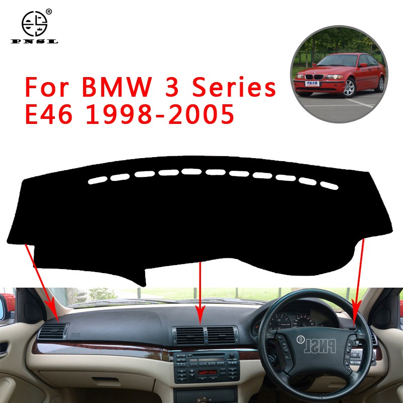 Car Dashboard Cover Dash Mat Dash Pad Carpet For BMW 3 Series E46 316i ...