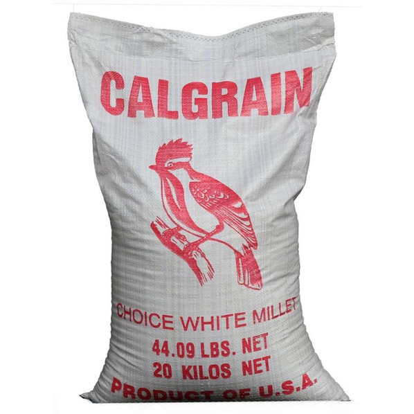 🔥NEW STOCK OFFER🇺🇸Sekoi putih white millet/sambau burung 20kg | Shopee ...