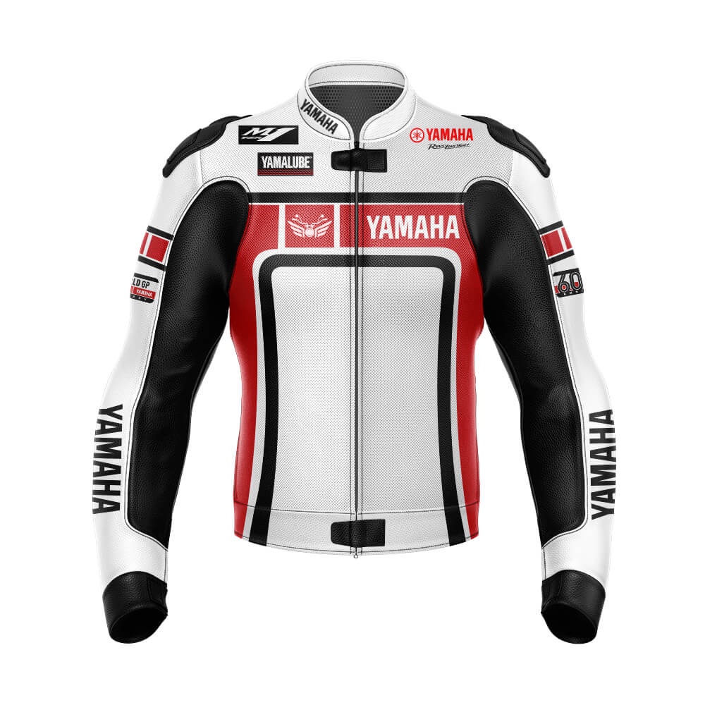 Yamaha Motorcycle Racing Jacket Motorbike Leather Jacket | Shopee Malaysia