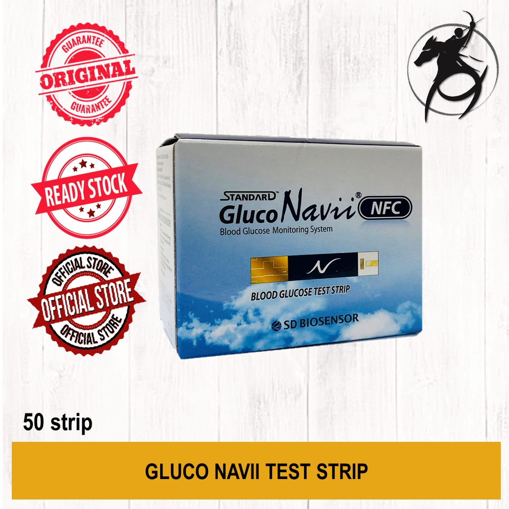 GLUCO NAVII TEST STRIP (2X25 STRIP) | Shopee Malaysia