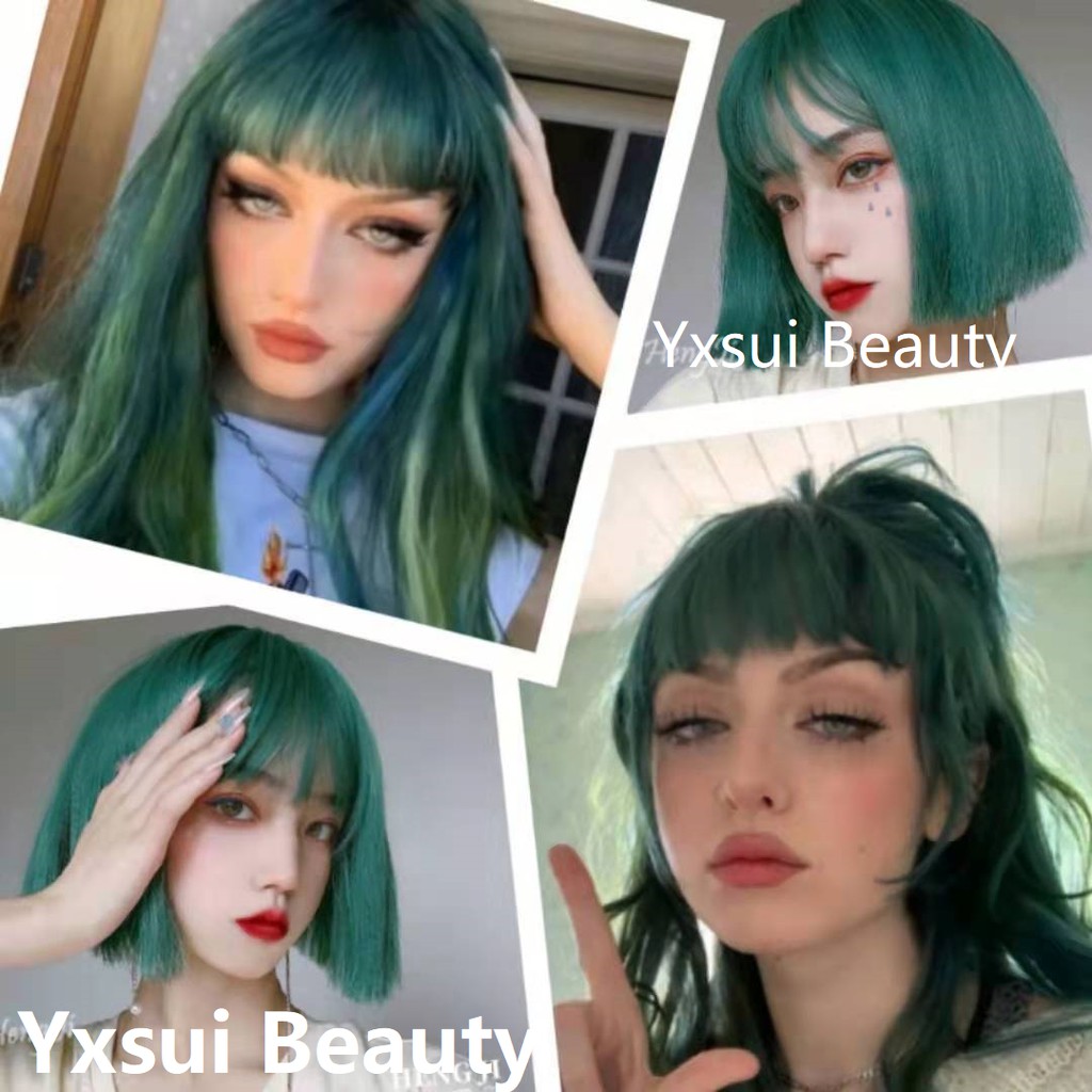 Green - - Decolor Powder Hair Dye Li High Nutrition Color Bleaching ...