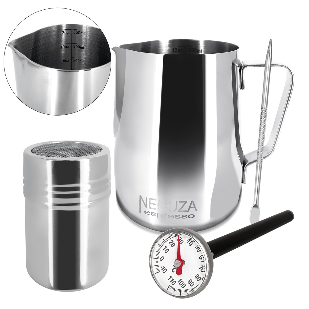 NEOUZA Coffee 350ml 600ml Milk Frothing Pitcher Cup Steaming Pitcher ...