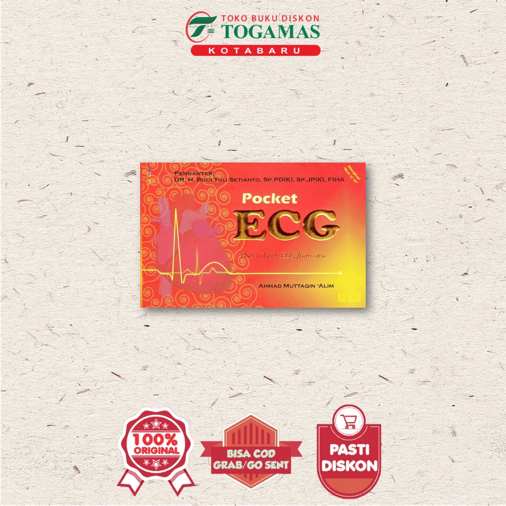 Pocket ECG HOW TO LEARN ECG FROM ZERO - Dr AHMAD Tojiron ALIM Sp.An EMDM - Veil | Shopee Malaysia