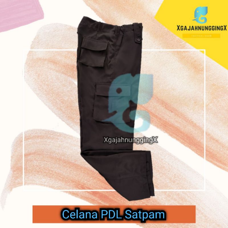 Latest Brown PDL Security Guard Pants Bottoms PDL Security Brown ...