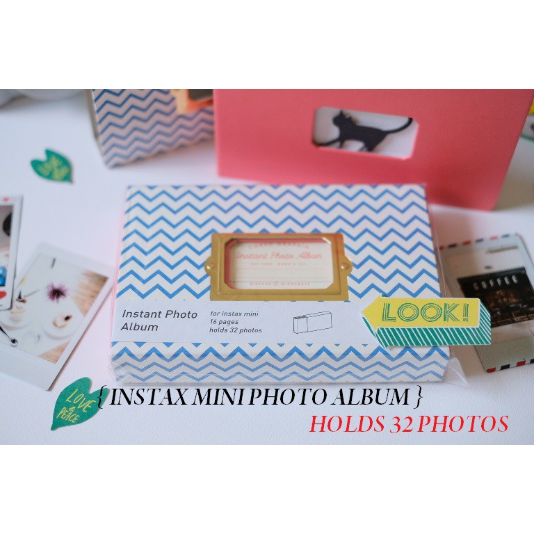 【INSTAX ALBUM】INSTAX MINI ALBUM HOLDS 32 PHOTOS | Shopee Malaysia