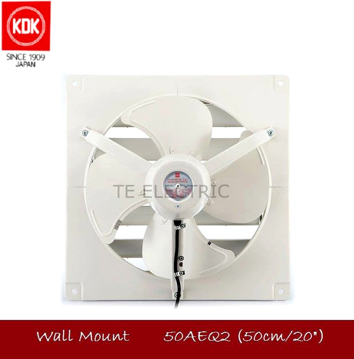 KDK 50AEQ2 WALL MOUNT EXHAUST FAN 20" INDUSTRIAL FACTORY KITCHEN ...