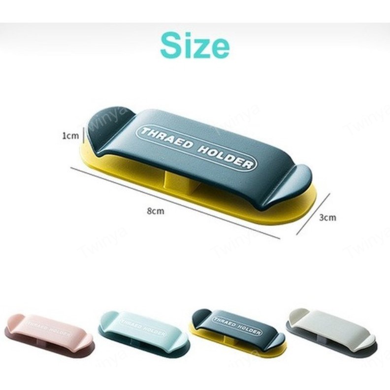 Self Adhesive Power Plug Hook Wire Holder USB HDMI Data Cable Hanger ...