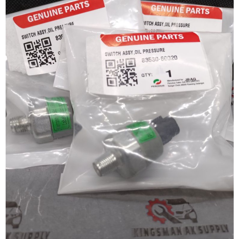 OIL PRESSURE SWITCH PERODUA AXIA 1.0,BEZZA 1.0 (PART NO 83530-60020 ...