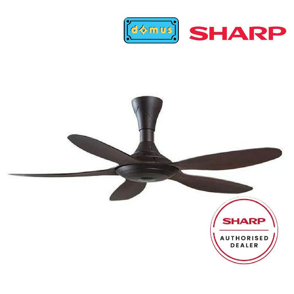 Sharp Ceiling Fan with Remote (5 Blades ) (56 inch) PJC186WD | Shopee ...