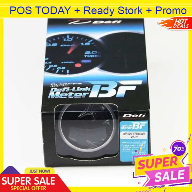 LCD digital display Defi Advance BF Gauge Meter multi colour RPM volt ...