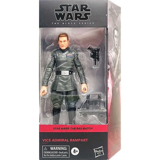 Star Wars The Black Series 6 Inch The Bad Batch Vice Admiral Rampart ...