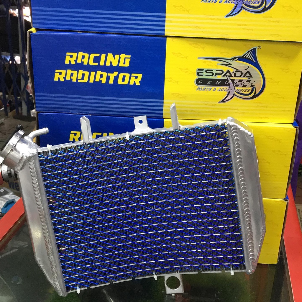 Espada Racing Radiator Rainbow STAINLESS STEEL Curve Crude LC135 LC ...