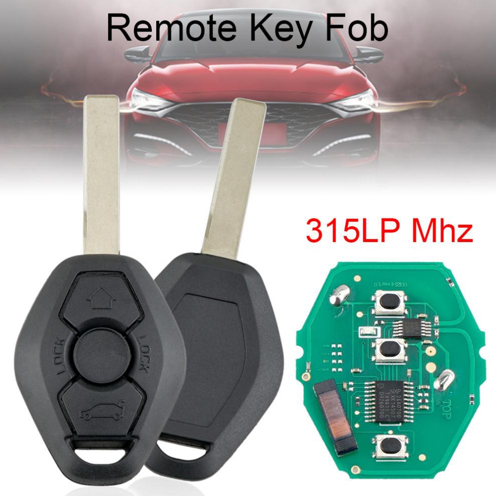 3 Buttons 315LP MHz Remote Key with ID7944 ID46 Chip for BMW CAS2 5 ...