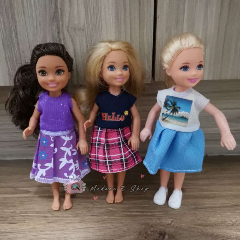 Barbie Chelsea Cloth Set Only (Doll exclude) | Shopee Malaysia