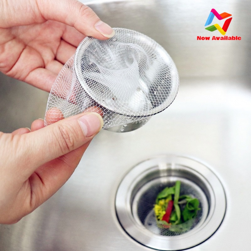 100pcs Kitchen Sink Vegetable Washing Basin Stainless Steel Sink Drain ...