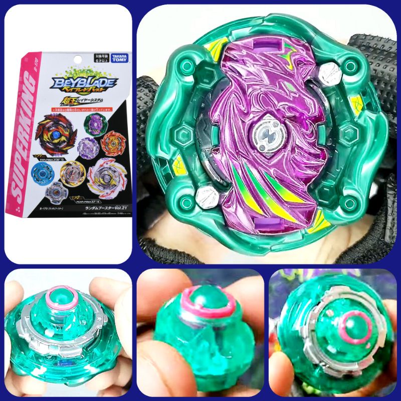 B170 Cosmo Pegasus Random Booster Vol 21 ( Beyblade Takara Tomy ...