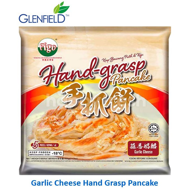 Figo Garlic Cheese Hand Grasp Pancake 600g Per Packet/5 pieces | Shopee ...