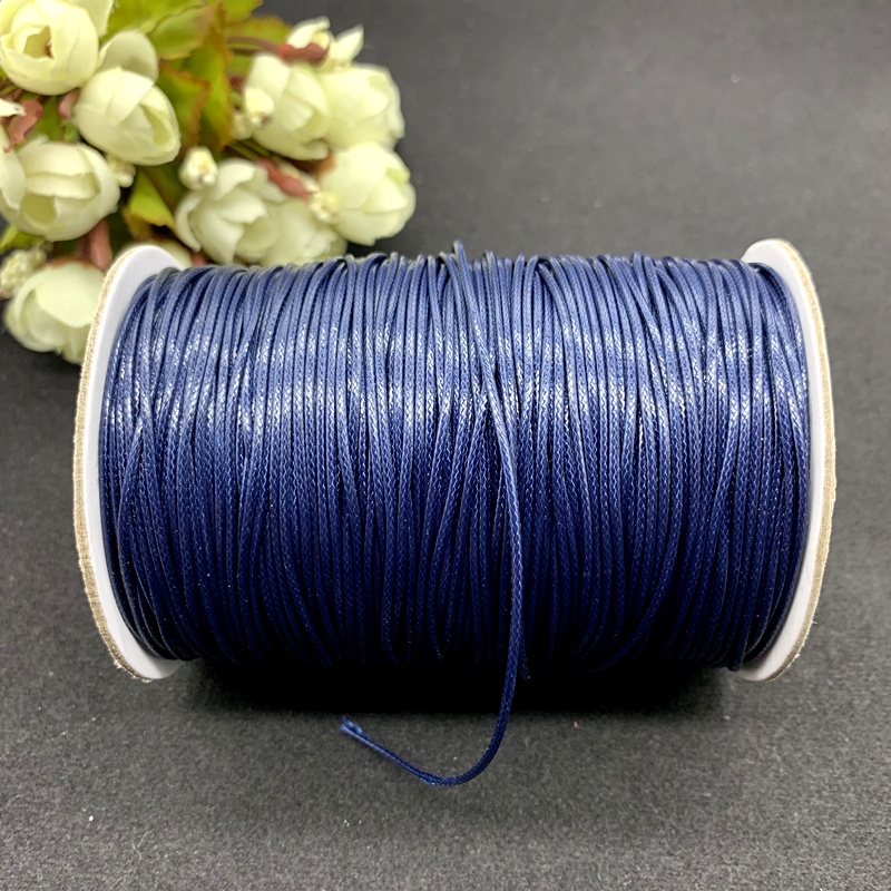 5meters/roll 2mm Color Korean Wax Thread Wax Cotton Rope Bracelet Woven ...
