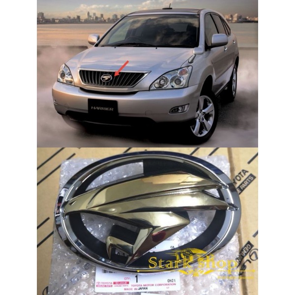 ORIGINAL TOYOTA HARRIER ACU30 MCU30 FRONT GRILLE LOGO EMBLEM (EAGLE ...