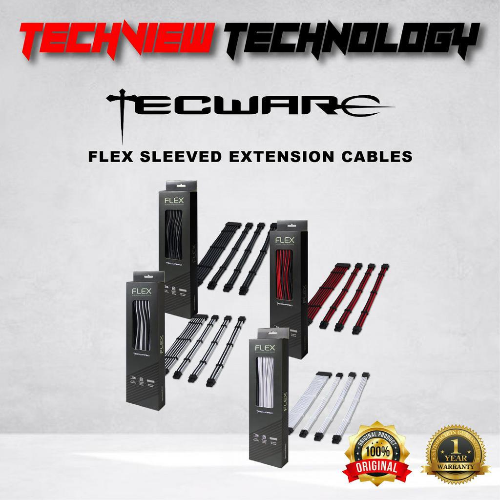 TECWARE FLEX SLEEVED EXTENSION CABLES | Shopee Malaysia
