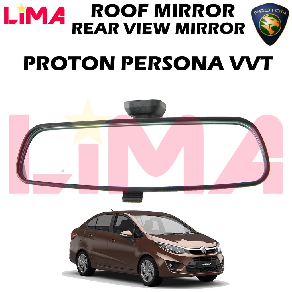 PROTON PERSONA VVT REAR VIEW MIRROR , ROOF MIRROR *ORIGINAL* (2016-2020 ...