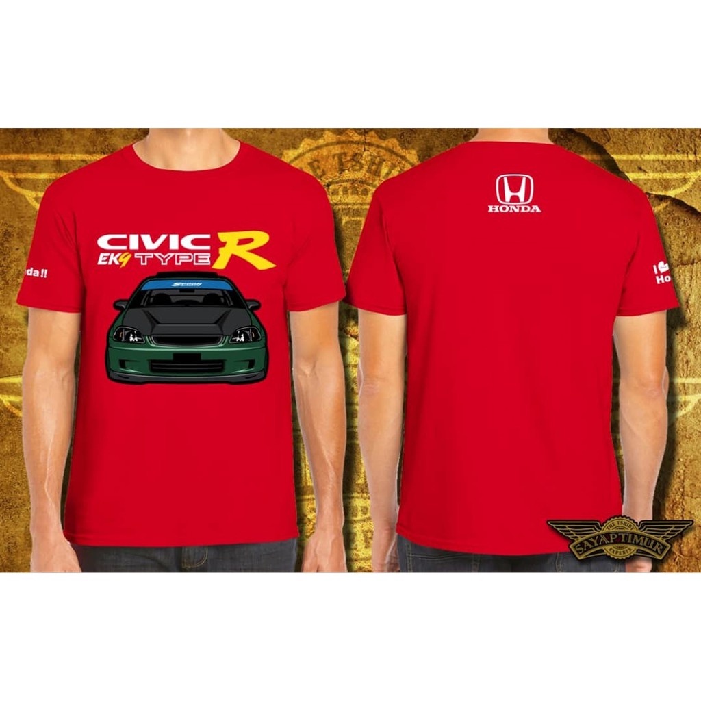 Honda Civic EK EK9 TYPE R Limited *D7 (Red Tshirt) | Shopee Malaysia