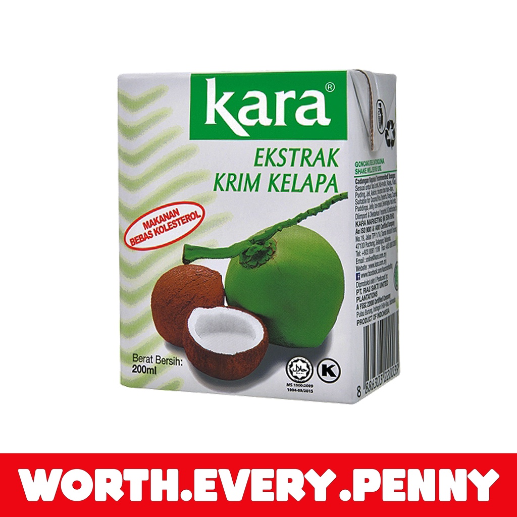 KARA Coconut Milk/Santan 200ml | Shopee Malaysia