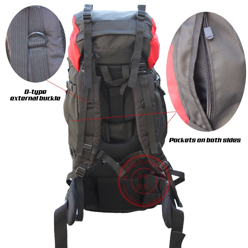 JDEX OUTLANDER Backpack Hiking Bag 80L Waterproof Men Women Outdoor ...