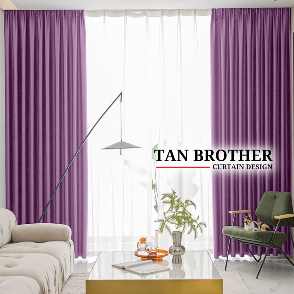 A12 Ready Made Curtain!!! Siap Jahit Langsir, LANGSIR RAYA Kain ...