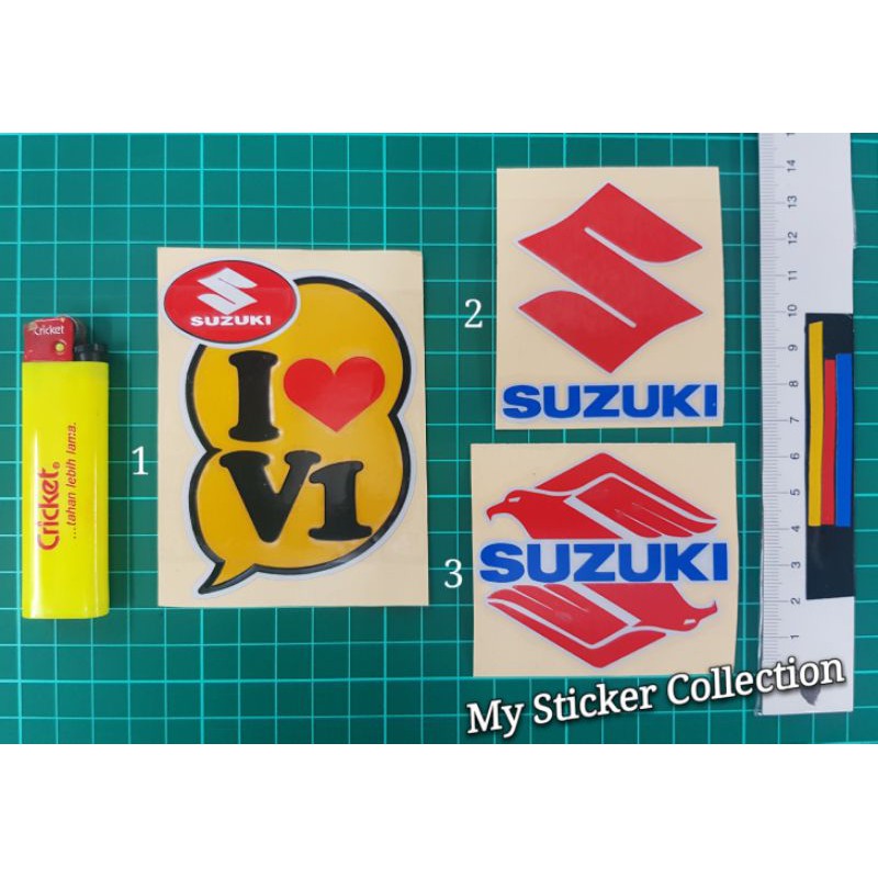 Suzuki Logo Designs / I love V1 Suzuki Sticker Cutting Overlapping ...
