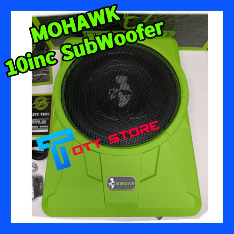 MOHAWK Me 10AS 10inc SubWoofer Me Series Bass Pro Acitve Subwoofer ...