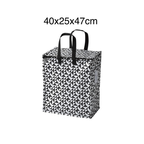 Beg Ikea Biru Original /Laundry Lunch Bag/ Recycle/ Reusable /Backpack ...