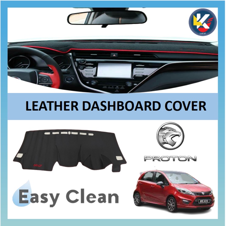 Proton Iriz Leather Car Dashmat Dash Mat Dashboard Sun Cover | Shopee ...