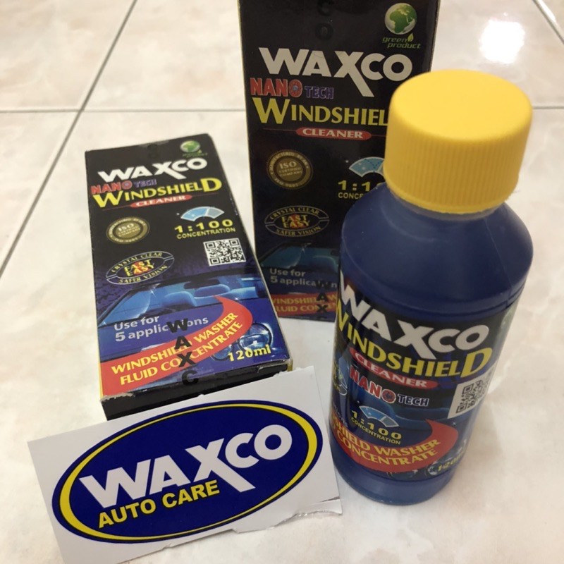 WINDSCREEN CLEANER WAXCO WINDSHIELD — 120ML | Shopee Malaysia