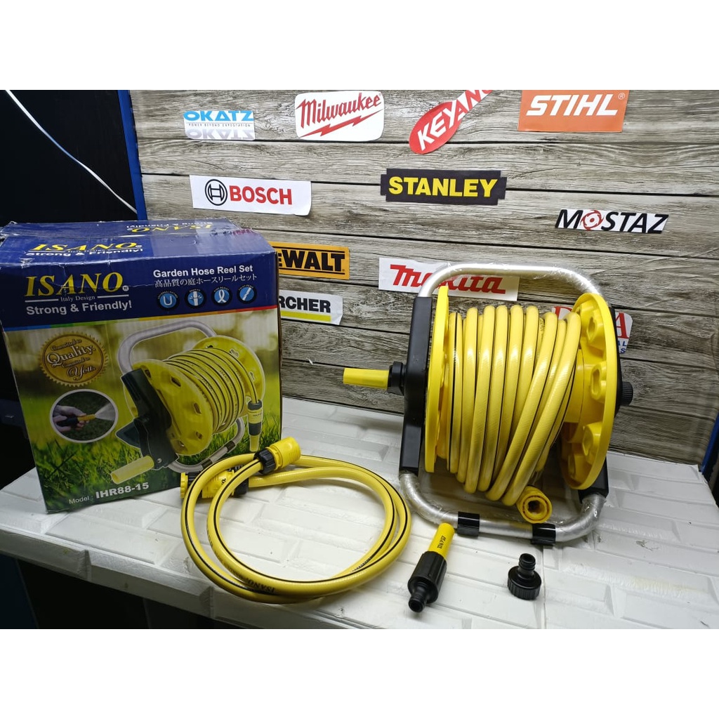 ISANO HOSE REEL SET -1/2'' X 15MTS - IHR-8815 | Shopee Malaysia