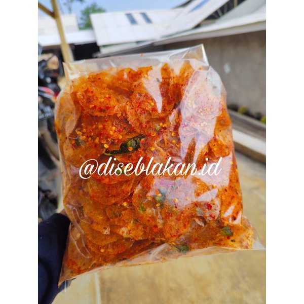 Kripca Spicy Glass Chips Orange Leaves 500gram | Shopee Malaysia