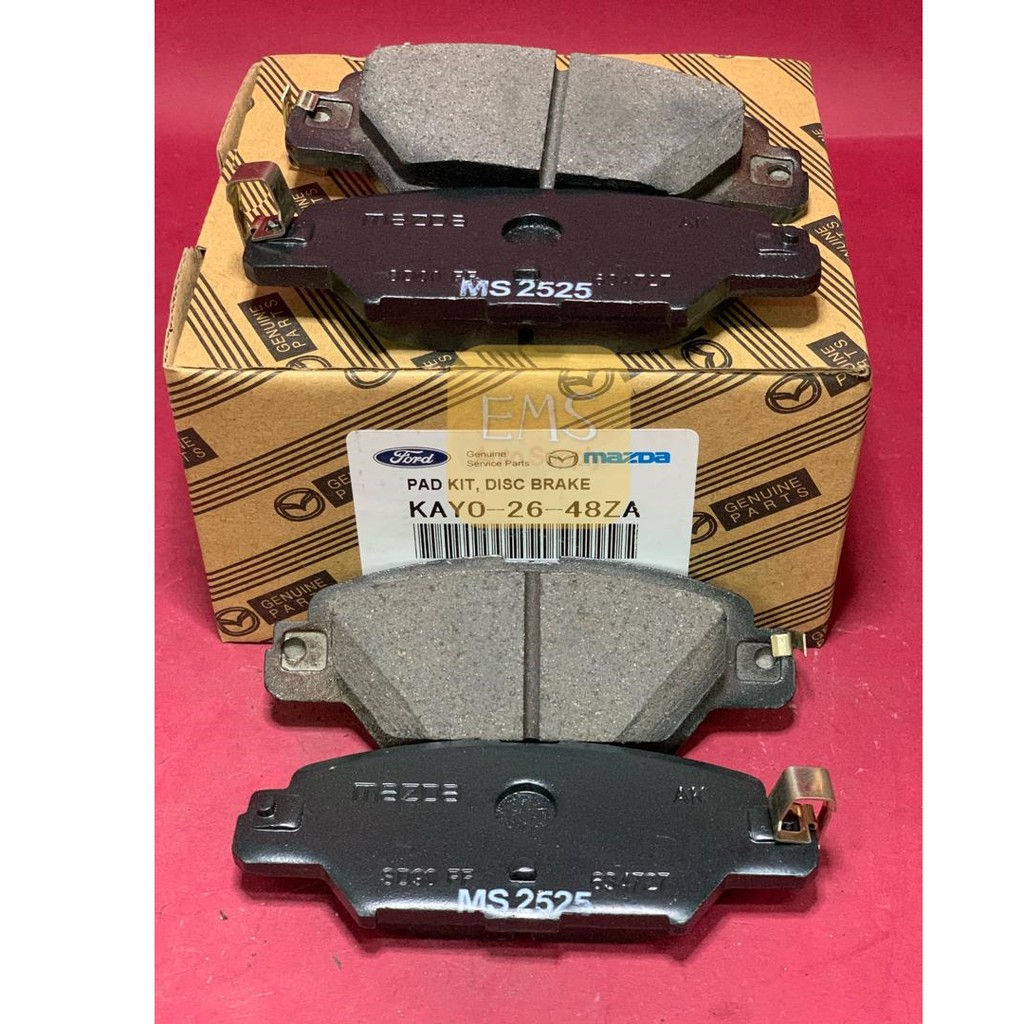 MAZDA CX5 2.0 2017-2019 REAR BRAKE PAD (KAYO-26-48ZA) | Shopee Malaysia