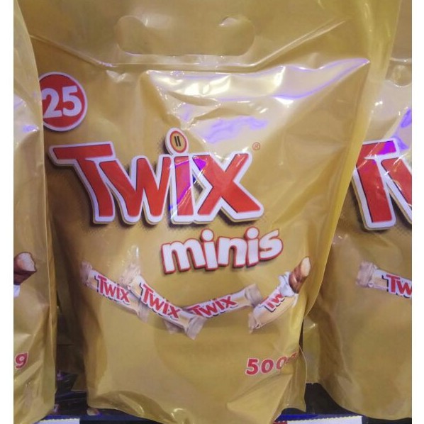 Chocolate Twix Mini POCH 500g | Shopee Malaysia