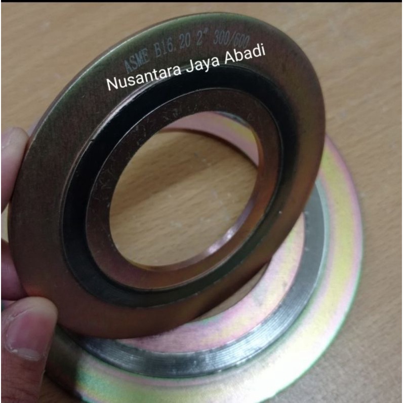 Swg Spiral Wound Gasket Ansi 300 Lb Iron Carbon Steel 1 1/2 "Inch DN 40 ...