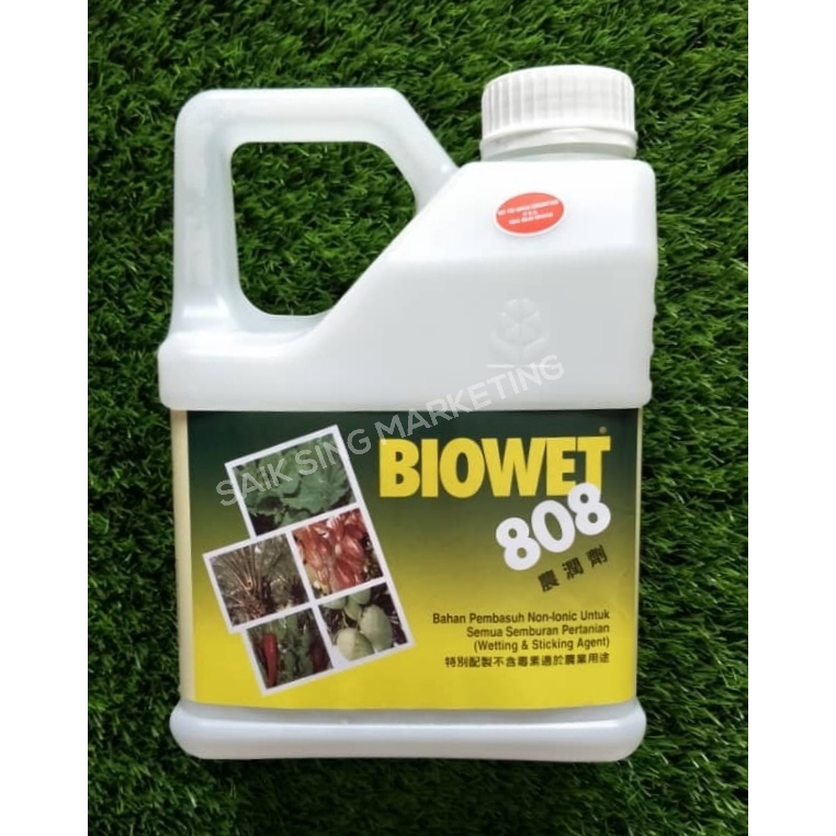 4L Biowet 808 Adjuvant Chemical Gam Racun Wetting and Sticking Agent ...