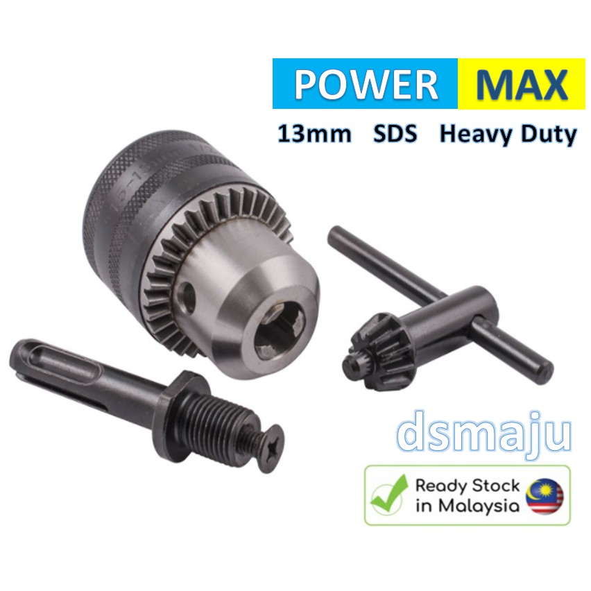 3pcs Drill Chuck Set Professional HSS Drill Chuck with SDS Adaptor ...