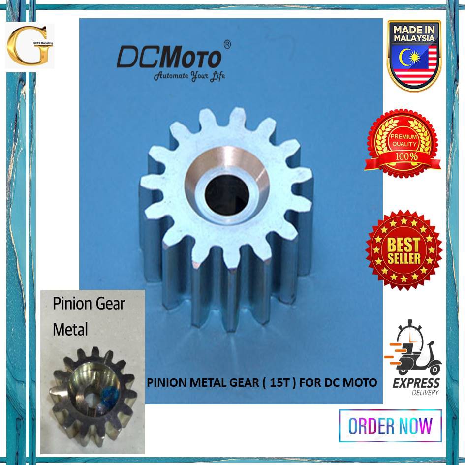 Autogate Sliding Pinion Steel Gear (15T) | Shopee Malaysia