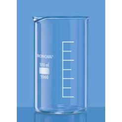 BOROSIL Glassware Beakers, tall form with spout (50 ml - 1000 ml ...