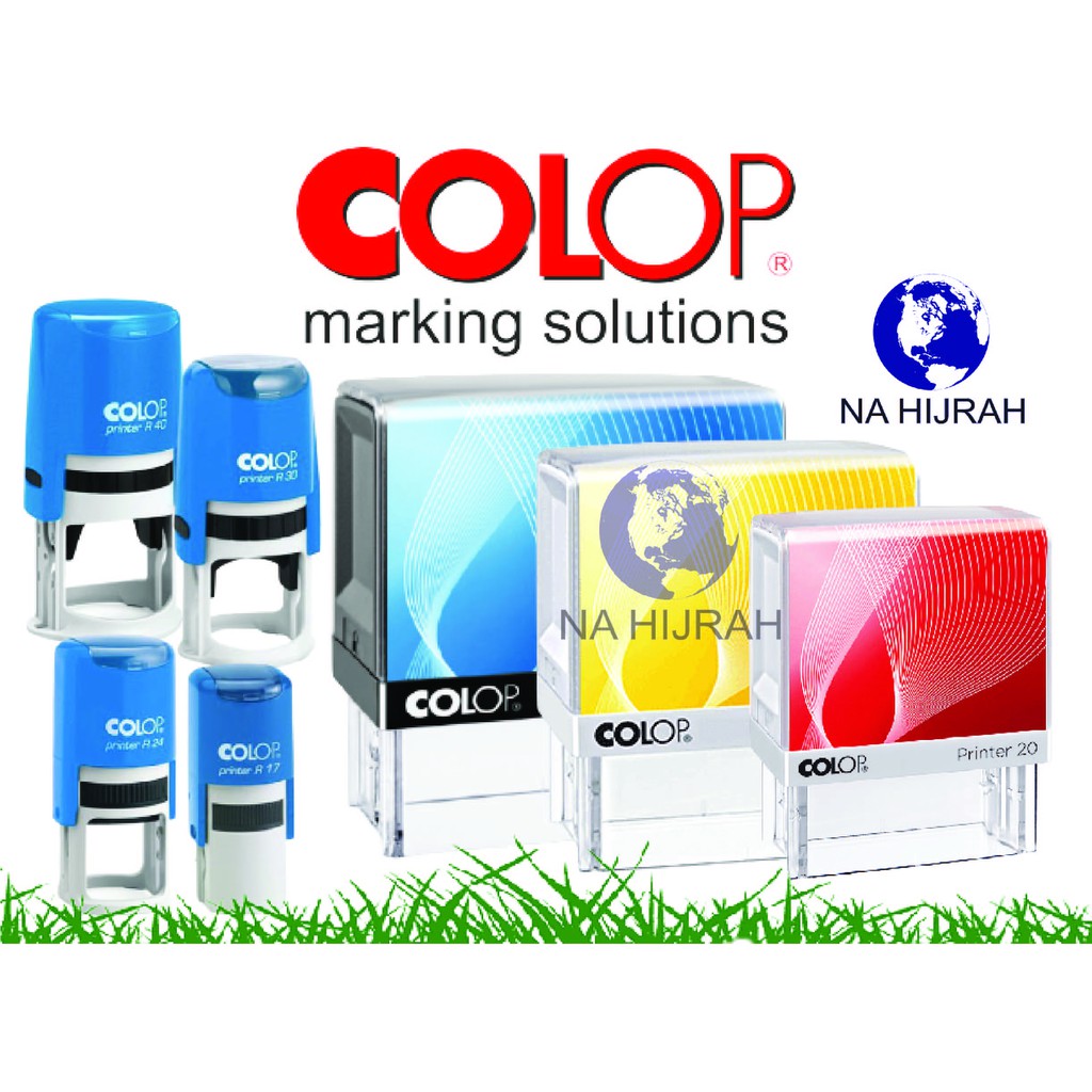 Rubber Stamp Colop P20|P30|P40|P50 / Rubber Stamp murah / Self-Inking Stamp/cop murah/cop getah ...