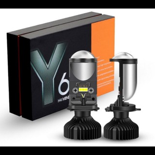 Y6D-R H4 LED / A80 LED H8 H9 H11 HB3 HB4 MINI DUAL LENS PROJECTOR CAR ...