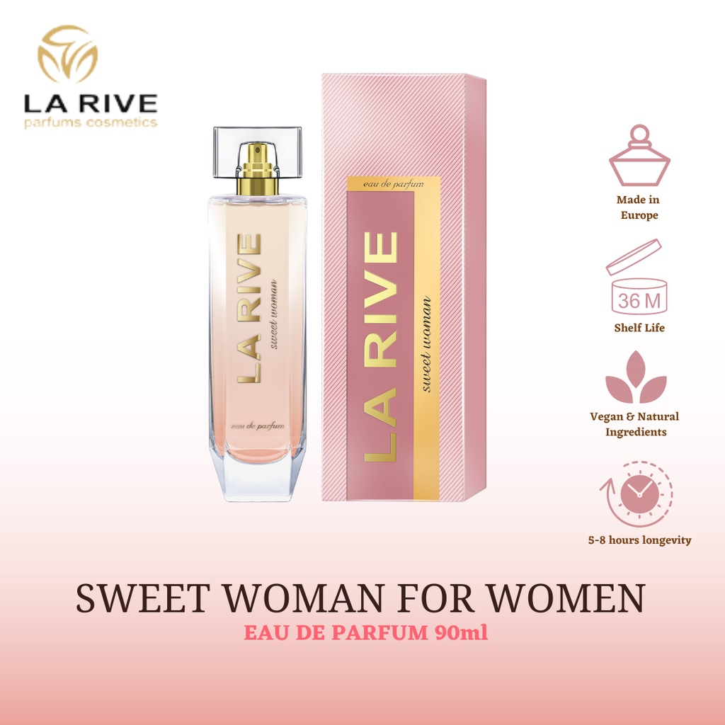 La Rive Sweet Woman edp (90ml) | Shopee Malaysia